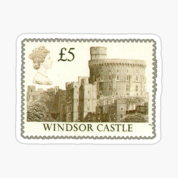 "vintage of winsdor castle" Sticker for Sale by ONPINI | Redbubble