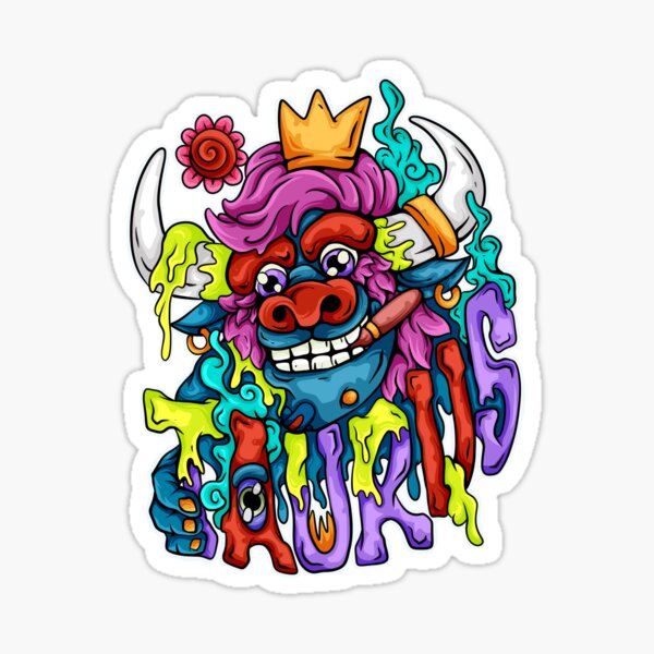 "Taurus" Sticker for Sale by koyung500Store | Redbubble