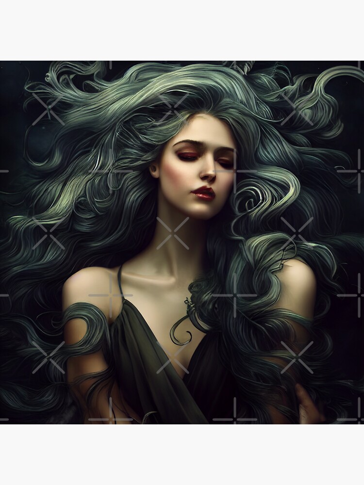 "Beauty In Loneliness" Sticker for Sale by fallen1art | Redbubble