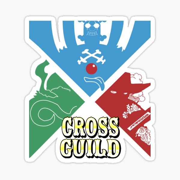 "Cross Guild" Sticker for Sale by mateliste | Redbubble