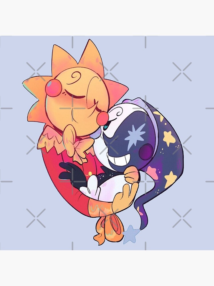 "sundrop and moondrop chibi" Art Print for Sale by vinike2200 | Redbubble