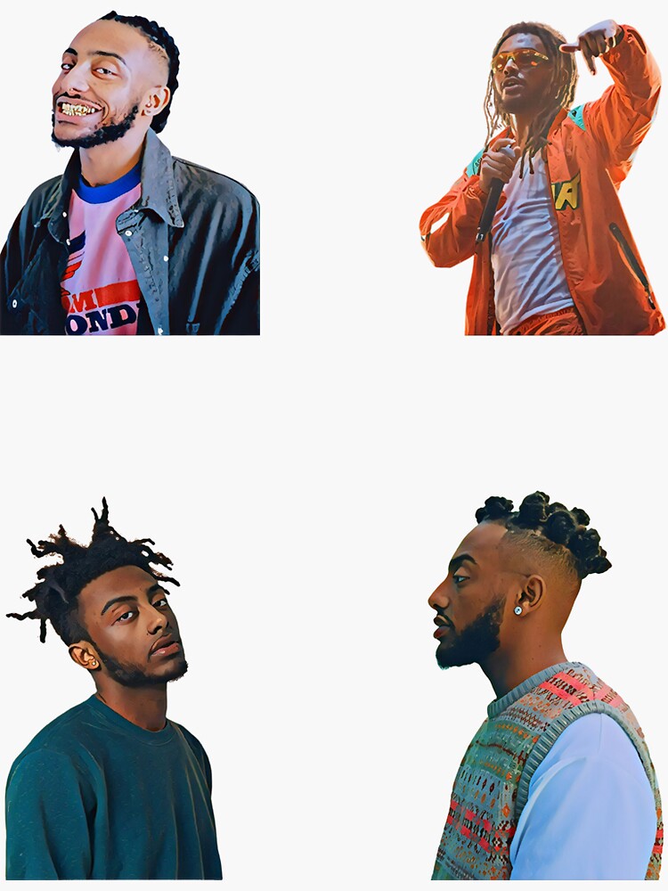 "Amine Rapper Sticker Pack " Sticker for Sale by loyalistwhiz | Redbubble
