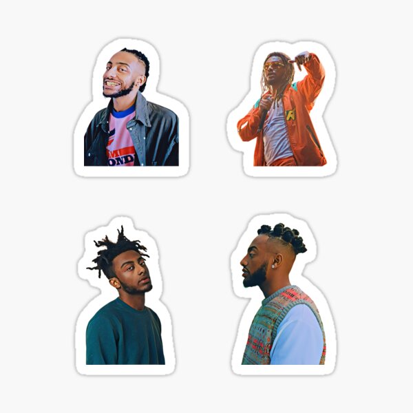 "Amine Rapper Sticker Pack " Sticker for Sale by loyalistwhiz | Redbubble