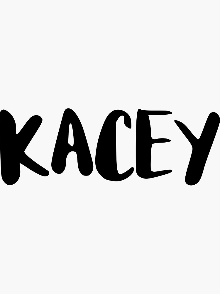 "Kacey" Sticker for Sale by FTML | Redbubble