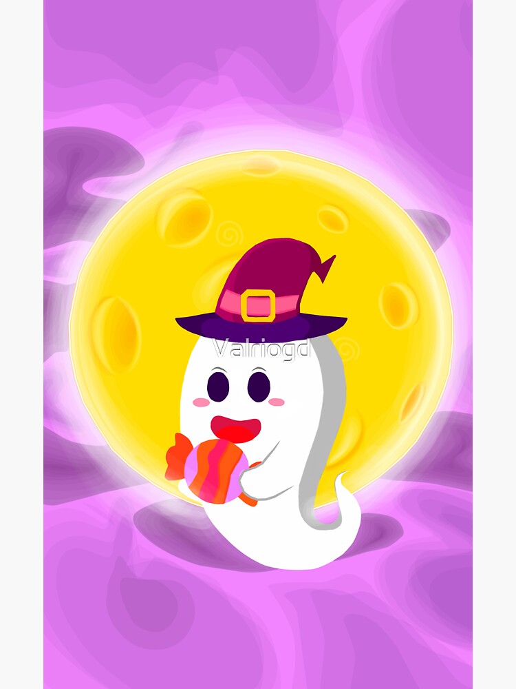 "New Candy Ghost (Candy Crush Ghost) ?Halloween Special?" Sticker for ...
