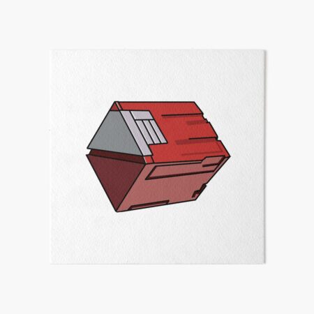"PSO Red Box" Art Board Print by hrubiks | Redbubble