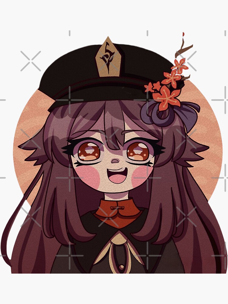 "hutao" Sticker for Sale by dhiaeddine77 | Redbubble