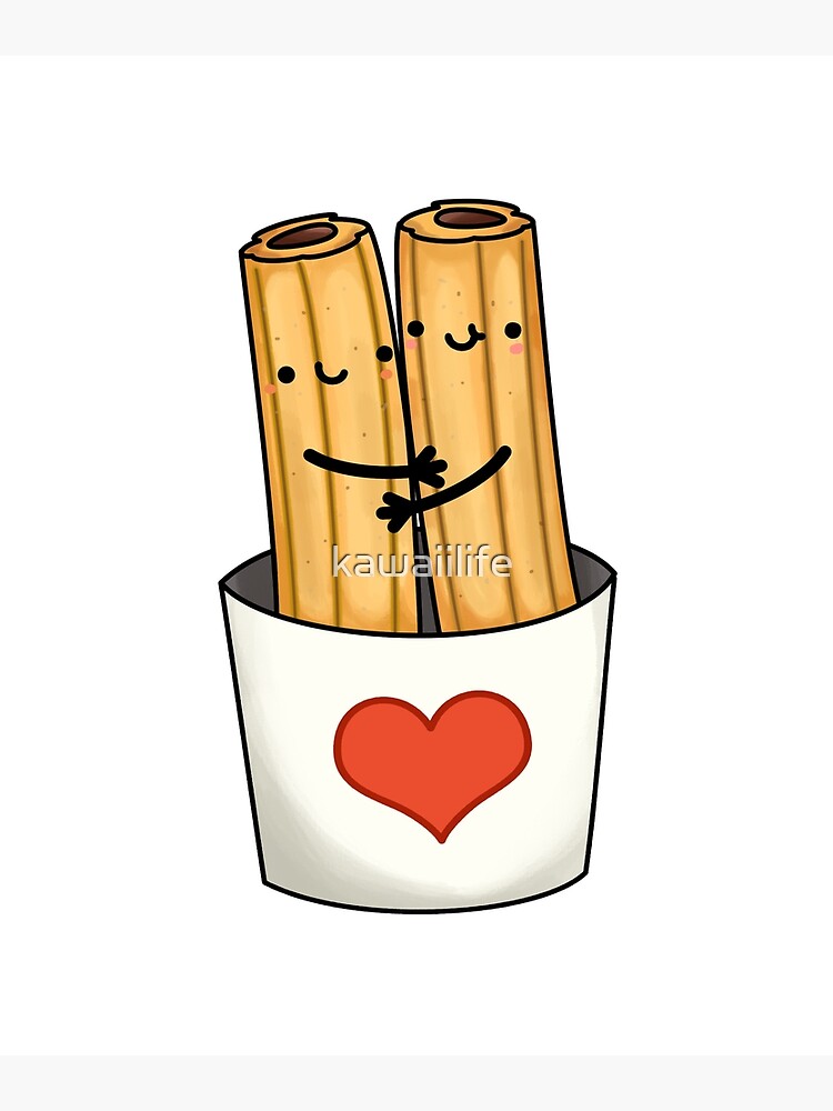 "Cute Kawaii Churros" Poster for Sale by kawaiilife | Redbubble