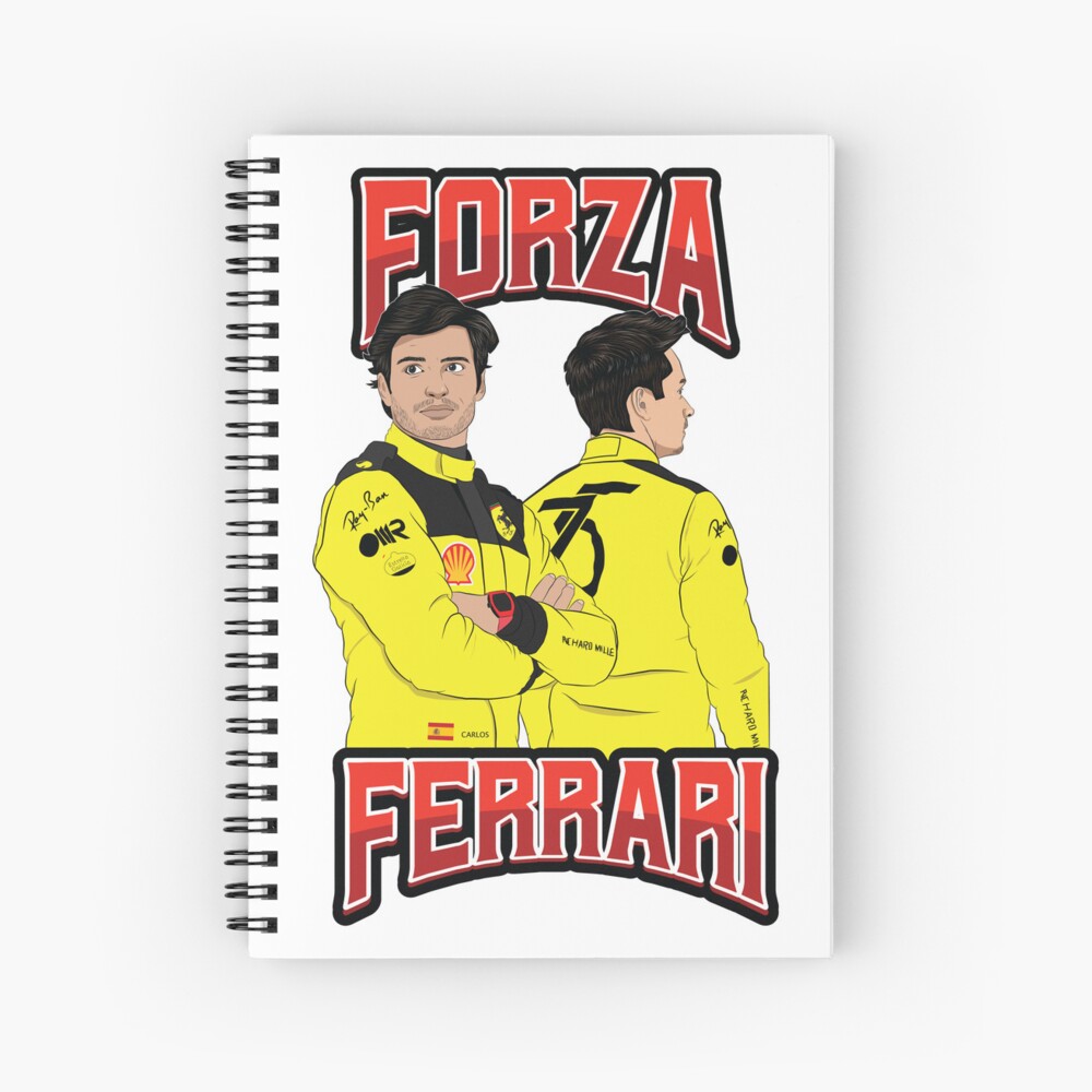"Forza Ferrari F1 Charles Leclerc Carlos Sainz Special Yellow Suit ...