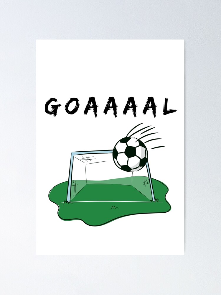 "Qatar World Cup 2022- GOAAAAAL!!!!!" Poster for Sale by sophiasway ...