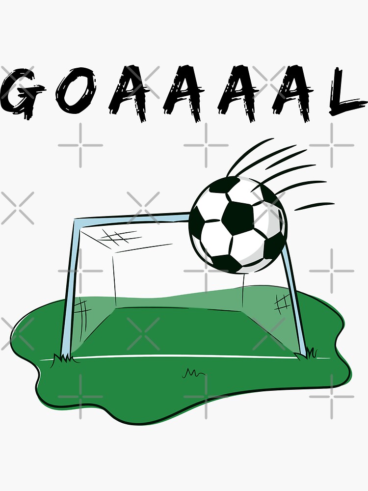 "Qatar World Cup 2022- GOAAAAAL!!!!!" Sticker for Sale by sophiasway ...