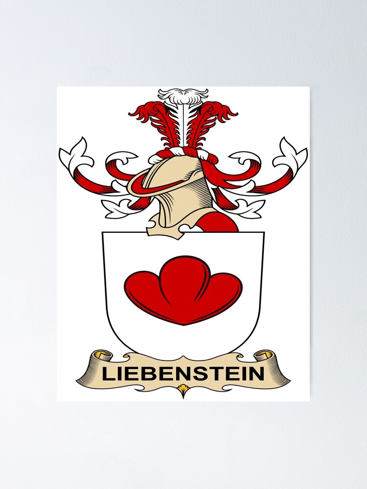 "Liebenstein" Poster for Sale by HaroldHeraldry | Redbubble