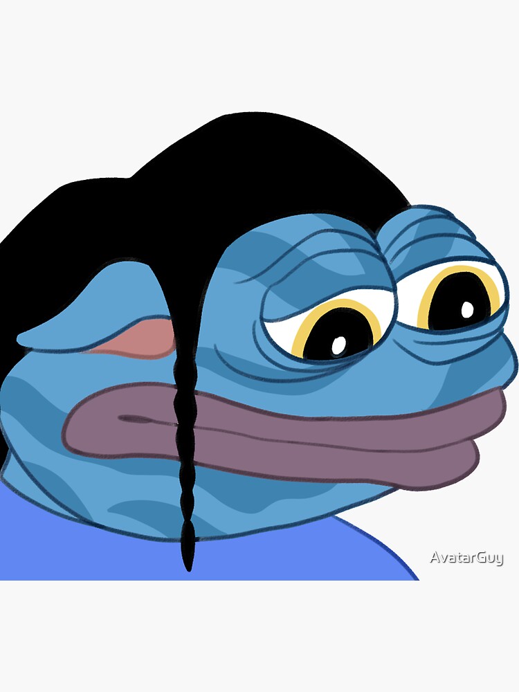 "Sadge Avatar" Sticker for Sale by AvatarGuy | Redbubble