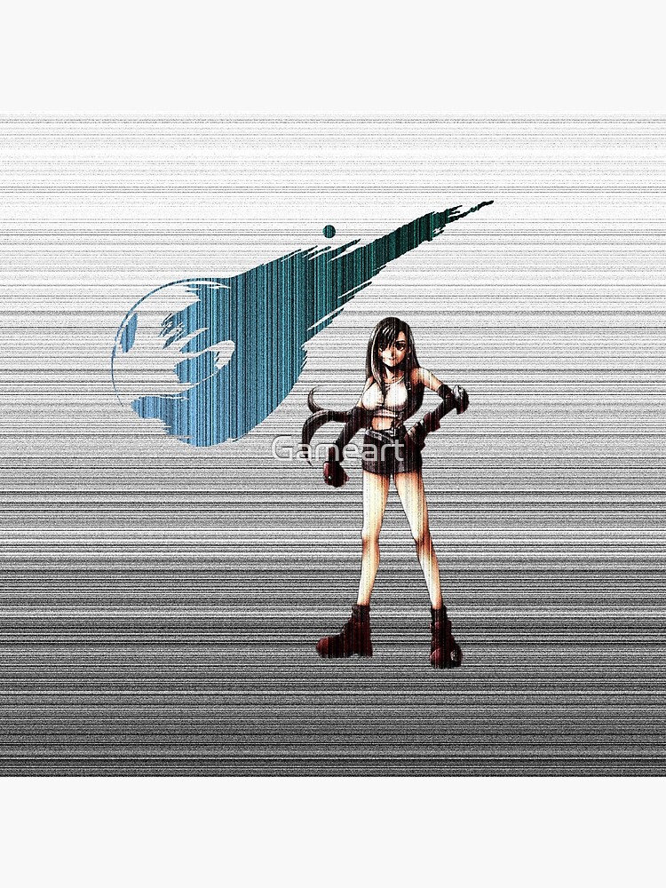 Póster «Matriz Tifa FF7» de Gameart | Redbubble