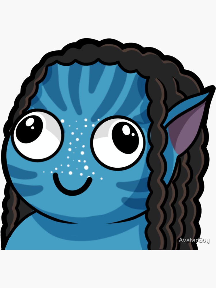 "Avatar Derp" Sticker for Sale by AvatarGuy | Redbubble