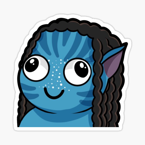 "Avatar Derp" Sticker for Sale by AvatarGuy | Redbubble