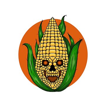 "Killer Corn" Art Print for Sale by DarkDeetz | Redbubble