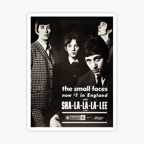 "The Small Faces" Sticker for Sale by Jools-57 | Redbubble