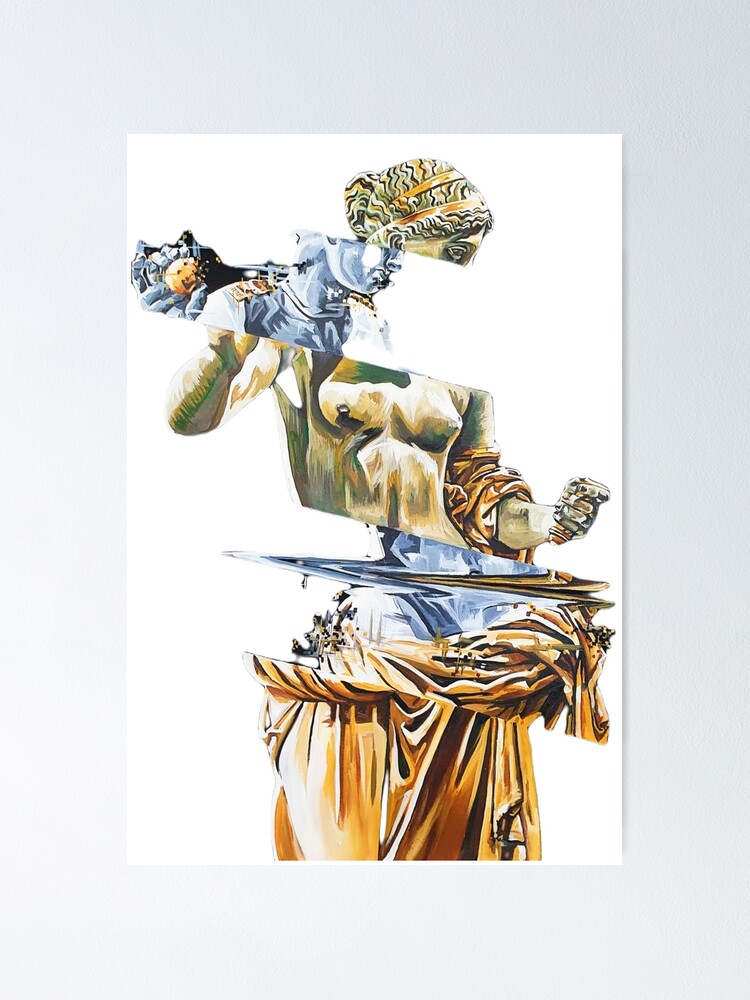 Póster «Ilustración de una diosa de la mitología griega» de Abuzerr ...