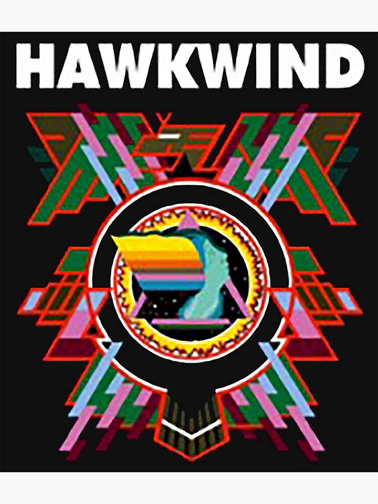 "Hawkwind" Sticker for Sale by vlevisx | Redbubble