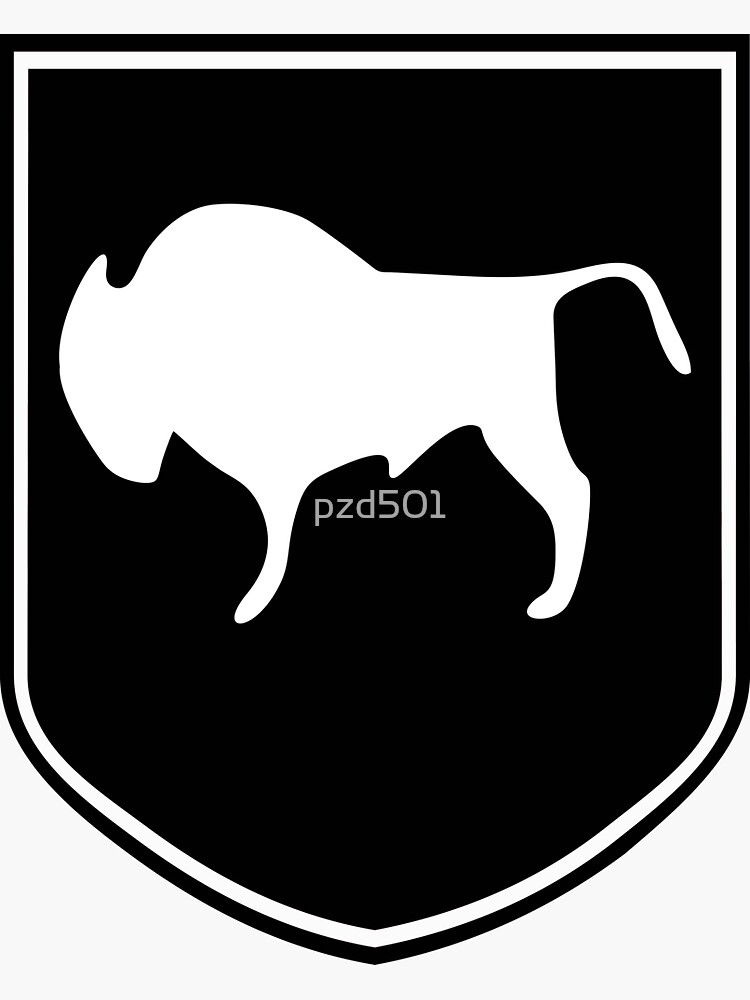 "10tn Panzer Division - Shield - Clean Style" Sticker for Sale by ...