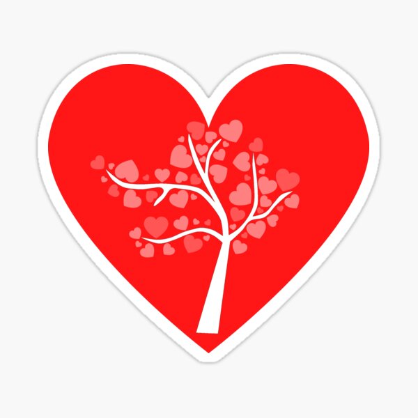 "World Heart Day gift for kids and adults" Sticker for Sale by ...