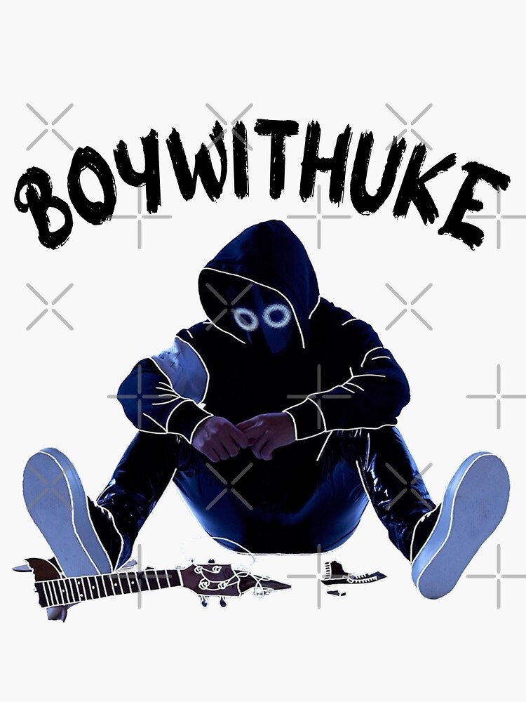 "Boywithuke Music" Sticker for Sale by SimpleAwesome | Redbubble