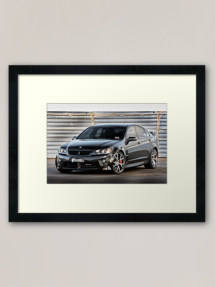 "VE HSV GTS" Framed Art Print for Sale by Stanislaw | Redbubble