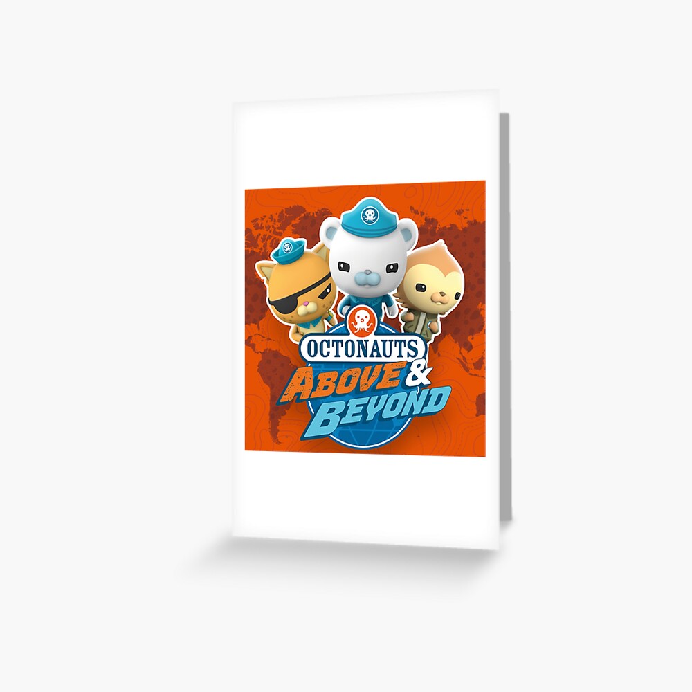 Octonauts Toys Characters Greeting Card For Sale By Nimxl Redbubble