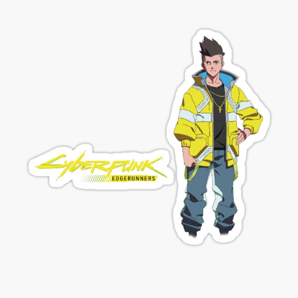 "Cyberpunk Edgerunners" Sticker for Sale by sanank | Redbubble
