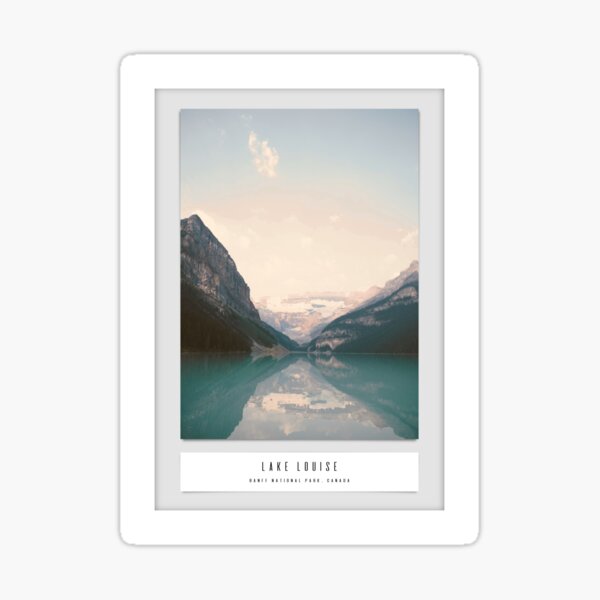 "Lake Louise, Banff National Park, Canada" Sticker for Sale by TomaszHa ...