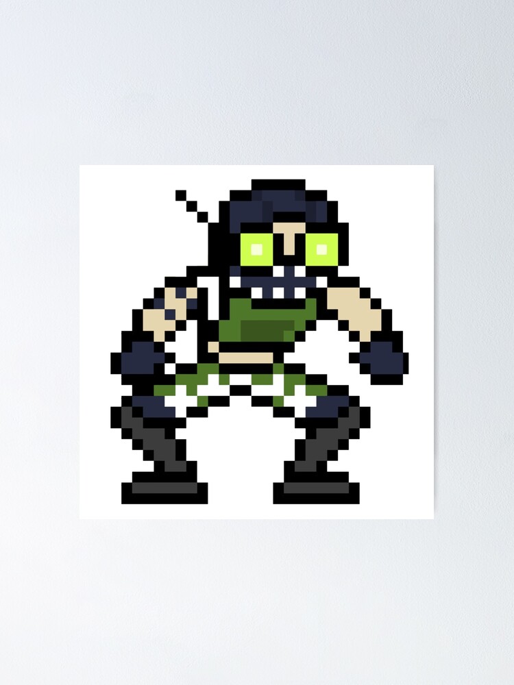 "Octane Apex Legends Pixel Art" Poster for Sale by rbtshirtguy | Redbubble