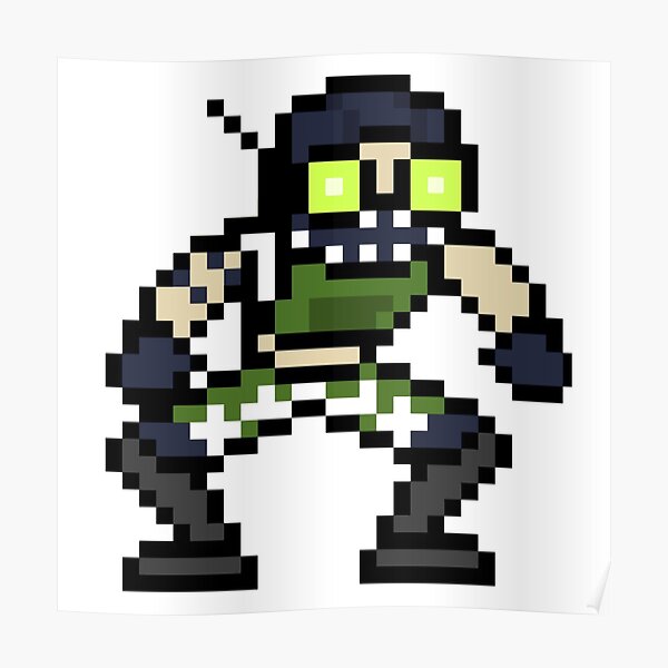 "Octane Apex Legends Pixel Art" Poster for Sale by rbtshirtguy | Redbubble