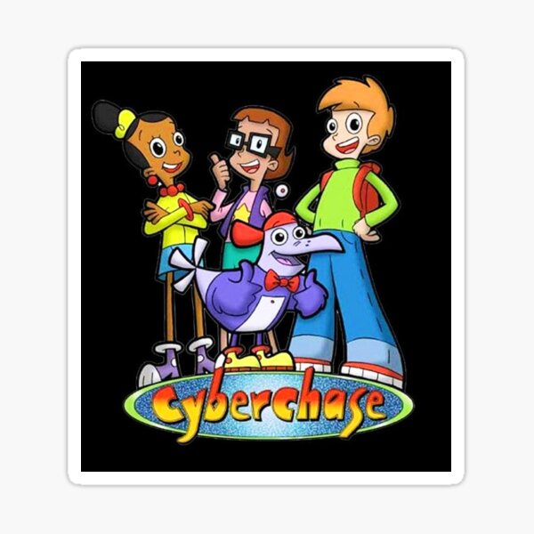 "Cyberchase" Sticker for Sale by Mansaa-Store | Redbubble