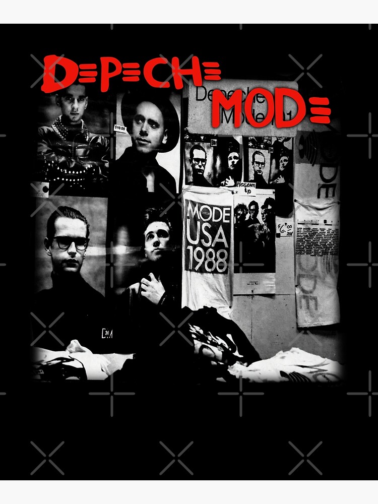 "Dépéche Móde Band Metal Rock Music" Poster for Sale by havaspicke ...