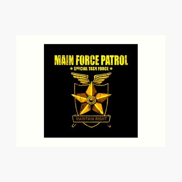 "Mad Max - Main Force Patrol" Art Print by UnconArt | Redbubble