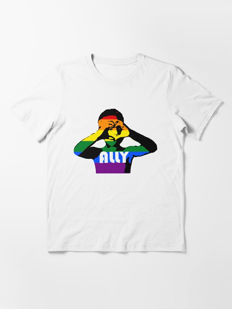"Pride Ally" T-shirt by wearingpride | Redbubble | pride t-shirts ...