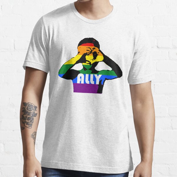 "Pride Ally" T-shirt by wearingpride | Redbubble | pride t-shirts ...