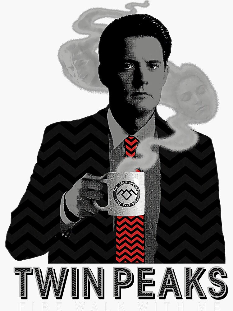 " agent cooper" Sticker for Sale by aikeefed | Redbubble