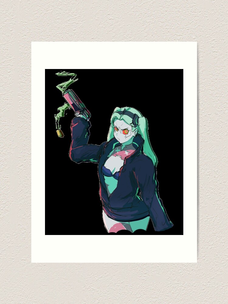 "Angry Rebecca Cyberpunk Edgerunners" Art Print for Sale by AnnaPeakArt ...