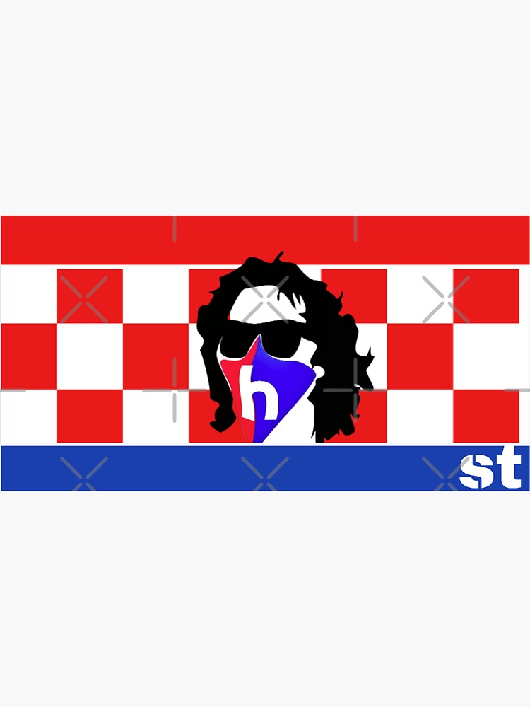 " Torcida Hajduk" Sticker for Sale by monji1croatia | Redbubble