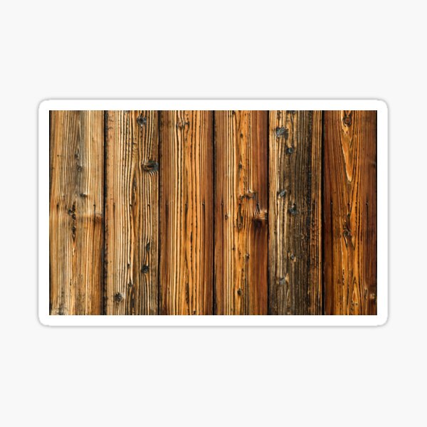 "Wood grain" Sticker by ThreeTrees | Redbubble