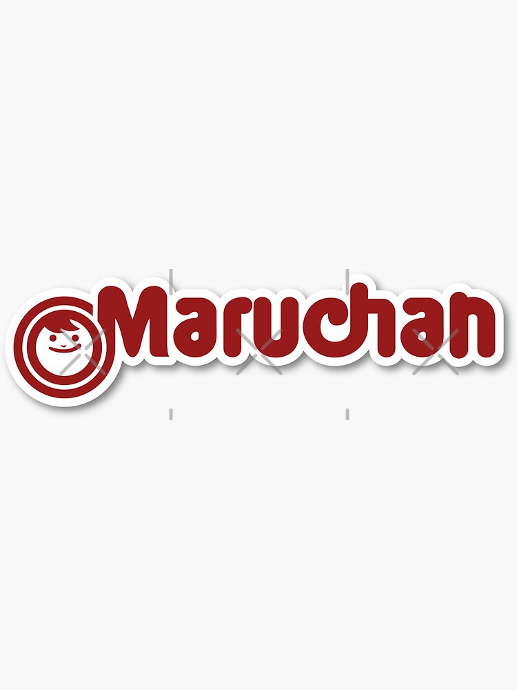 "Maruchan (マルちゃん) Logo" Sticker for Sale by RubenCRM | Redbubble