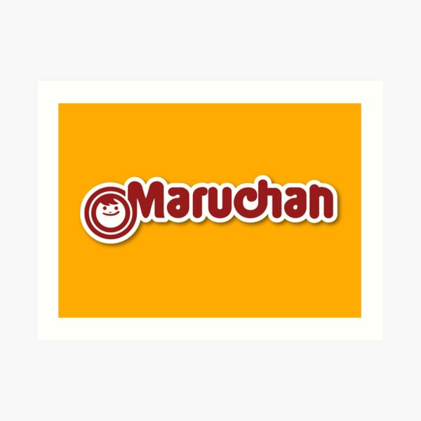 "Maruchan (マルちゃん) Logo" Art Print for Sale by RubenCRM | Redbubble