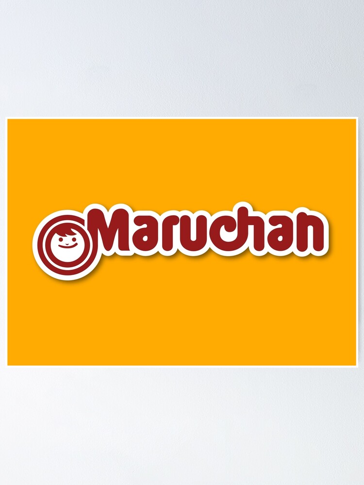 "Maruchan (マルちゃん) Logo" Poster for Sale by RubenCRM | Redbubble