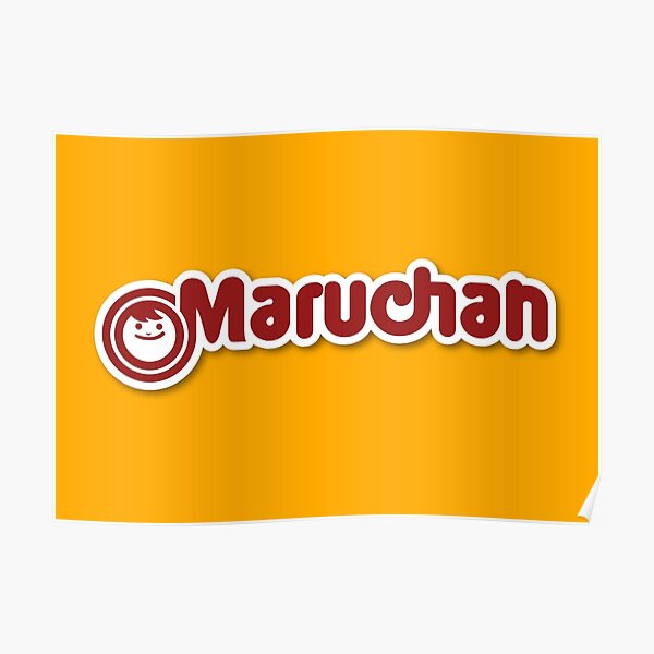 "Maruchan (マルちゃん) Logo" Poster for Sale by RubenCRM | Redbubble