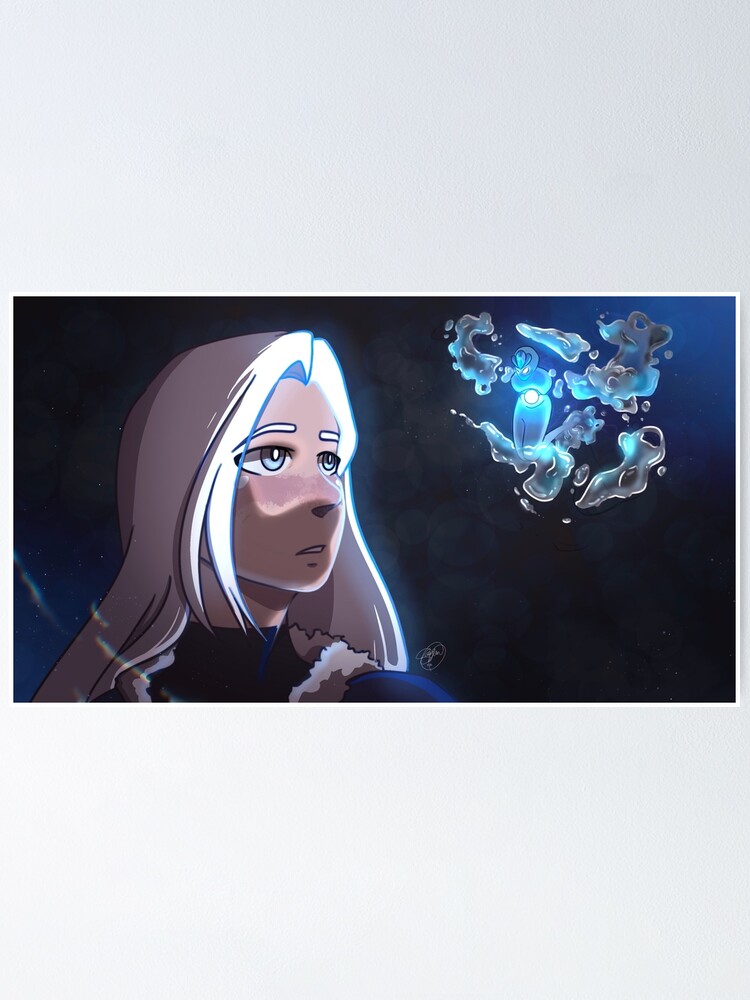 "Juniper and the Water Sprite" Poster for Sale by littlebreeze03 ...