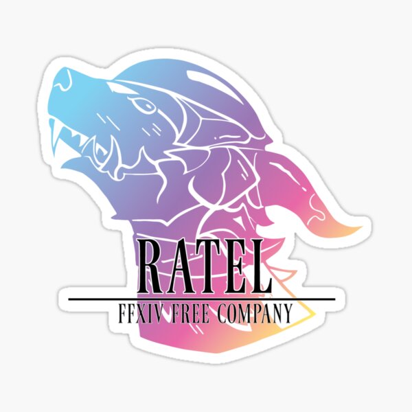 "Ratel Logo Colored" Sticker for Sale by Badgerbusiness | Redbubble