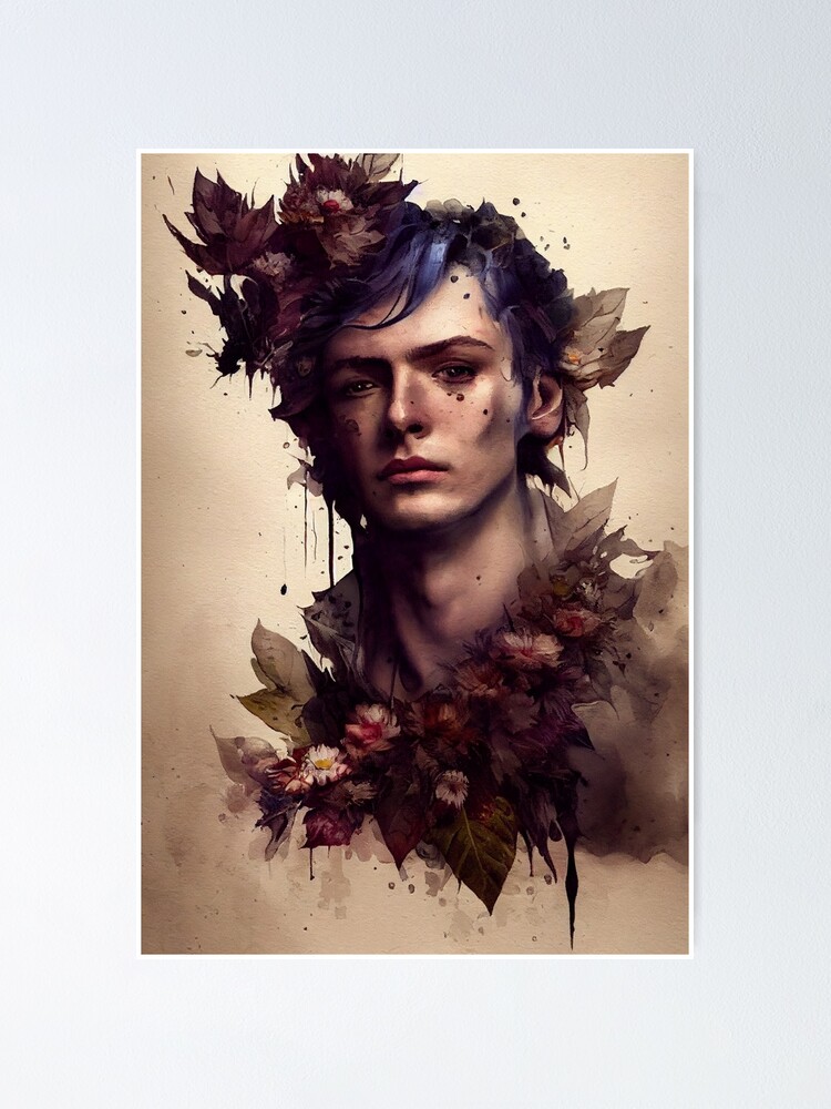 "The Handsome Man" Poster for Sale by Sempiternus | Redbubble