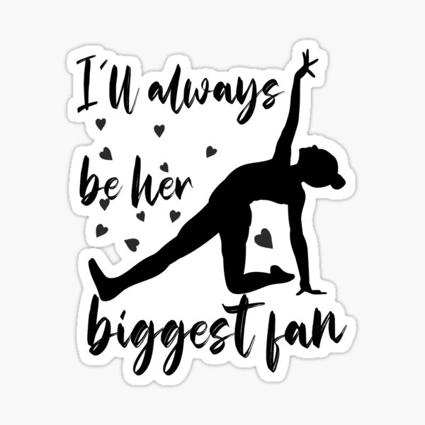 "I'll Always Be Her Biggest Fan of Gymnastic Gift for Women, Cute ...